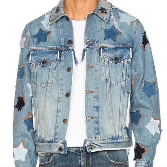 Zealous Yarnn | Jackets & Coats | Unique Star Denim Jean Jacket | Poshmark
